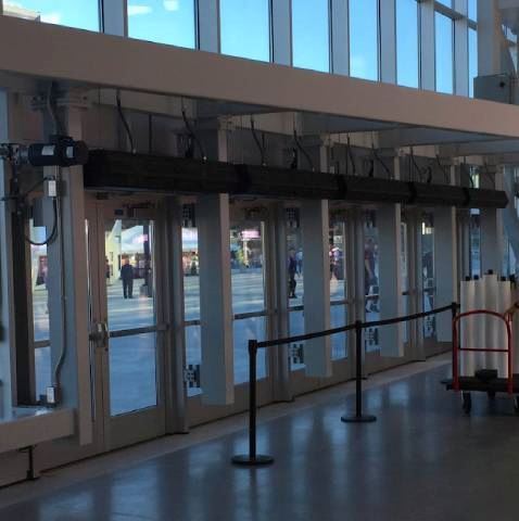 Commercial Building Vestibule Entry